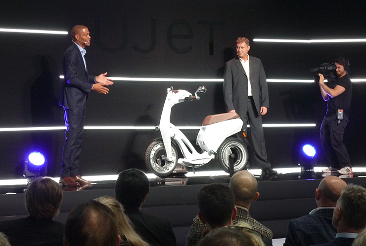 Launch Ujet electric scooter and official opening Ujet factory in ...