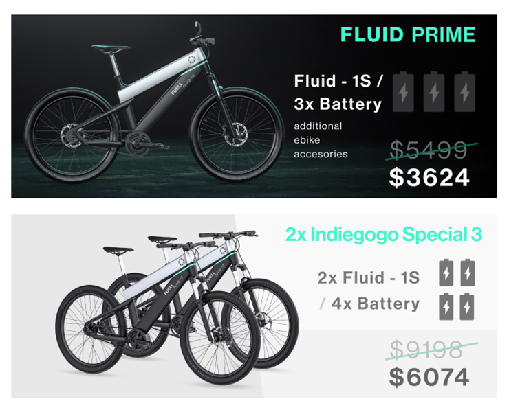 FUELL Fluid E-Bike reaches already more than a million Euro on ...