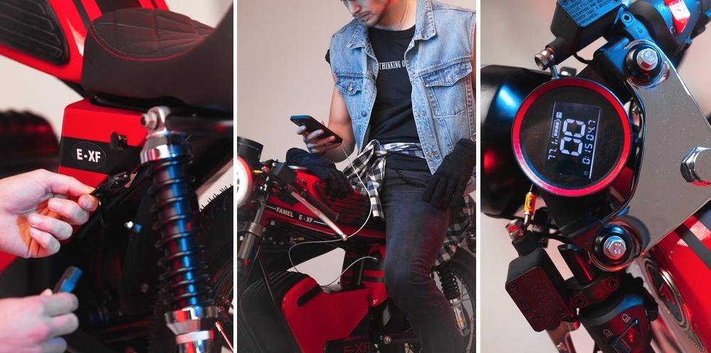 The historic Portuguese brand Famel launches the new electric E-XF ...