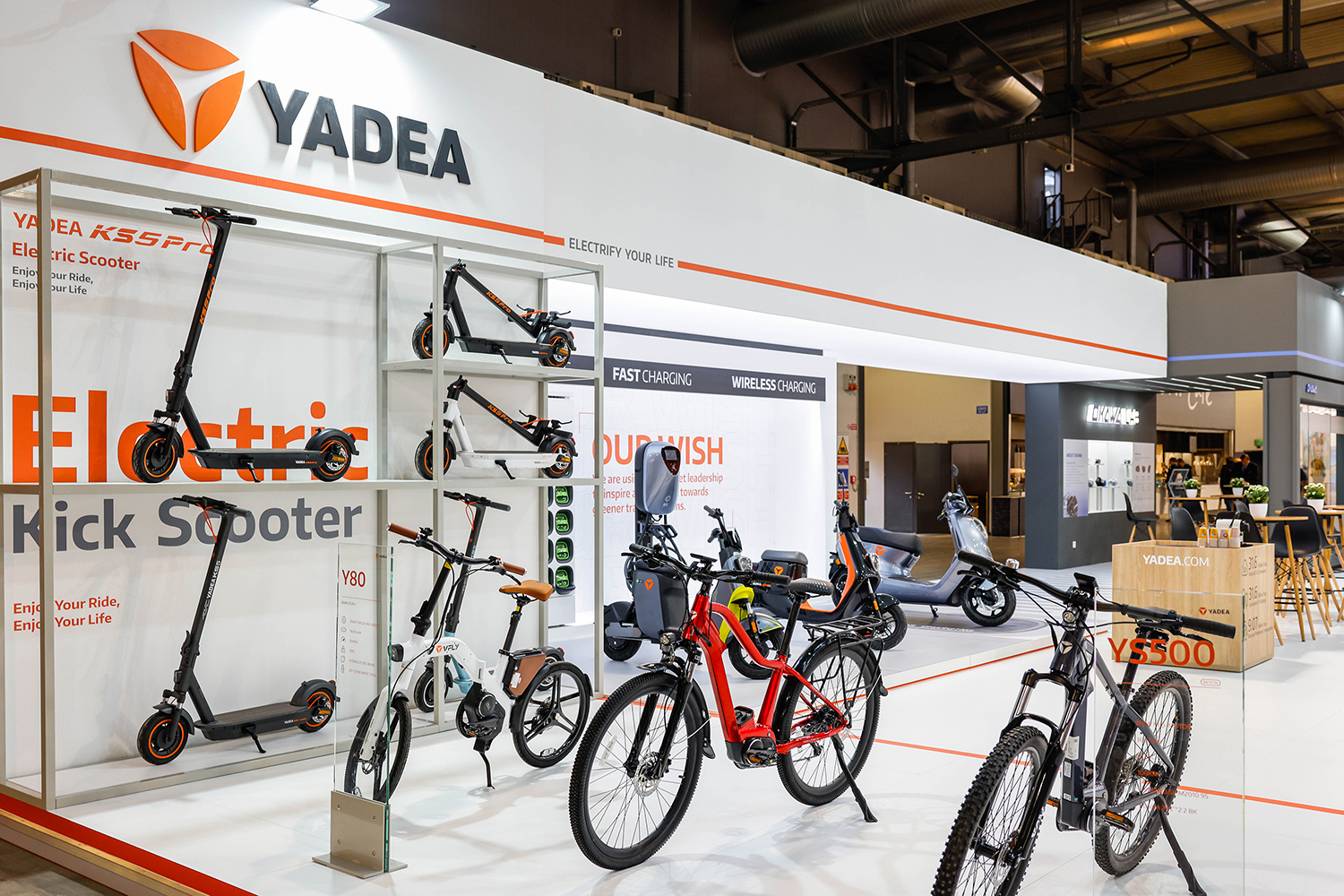 Yadea makes an amazing appearance with its full range of products in ...