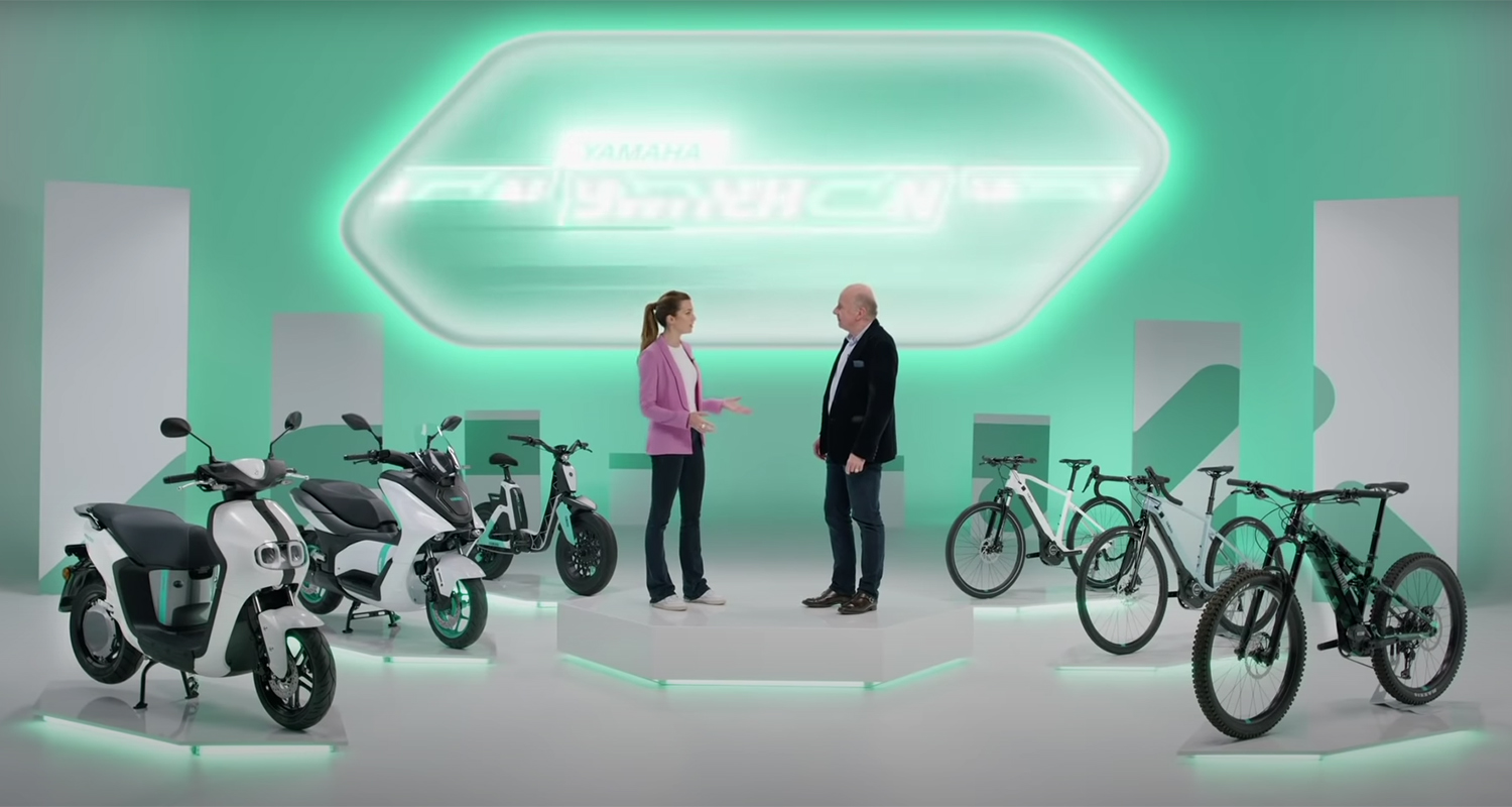 Yamaha Motor Europe unveils the Switch ON campaign with new electric ...