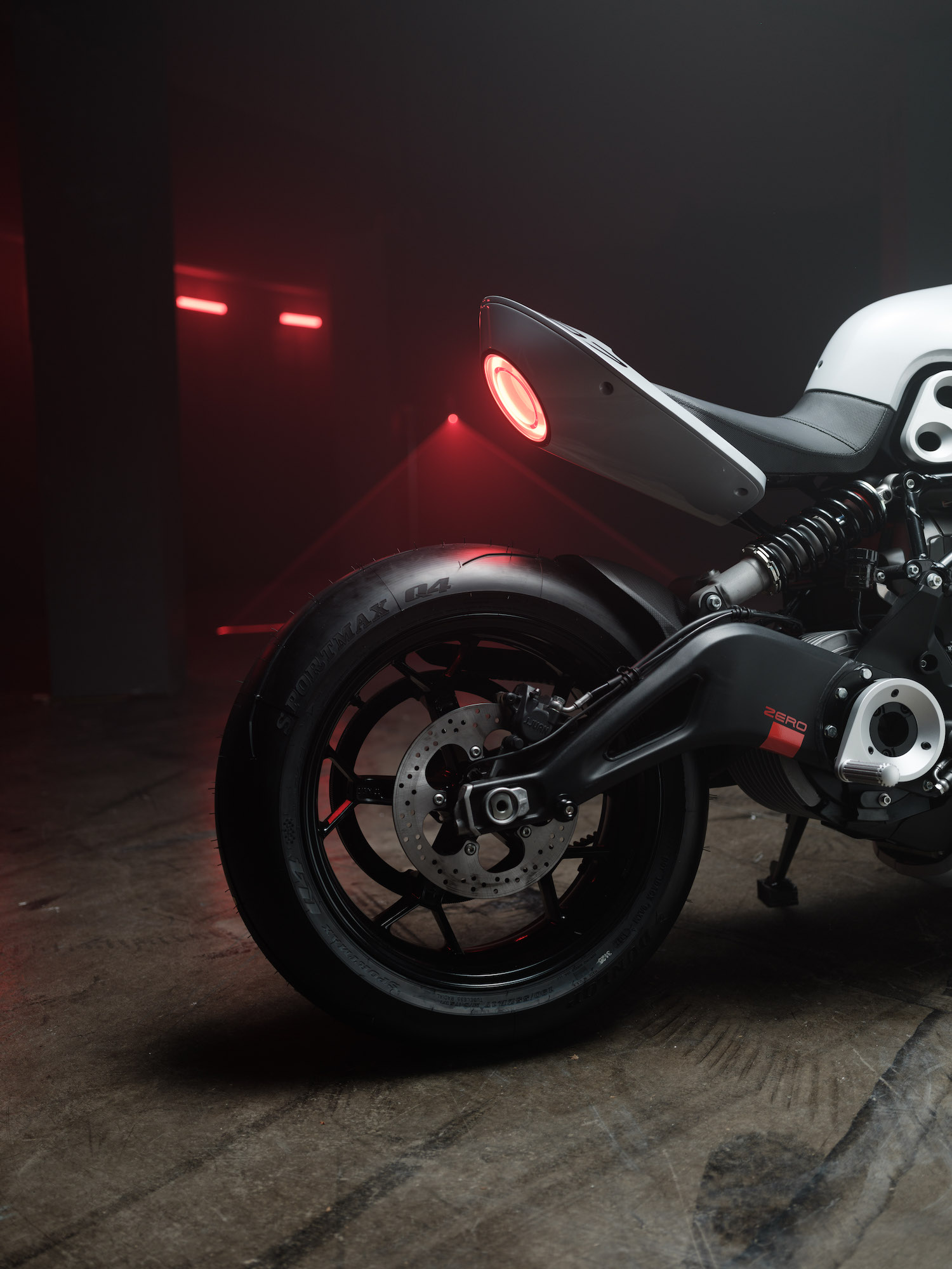 Zero Motorcycles and HUGE Design have created a custom built SR-X ...