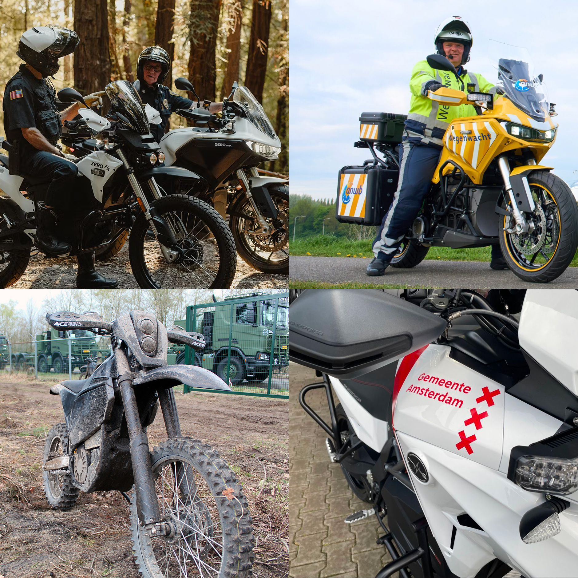 Electric motorcycles are increasingly becoming part of police, army ...